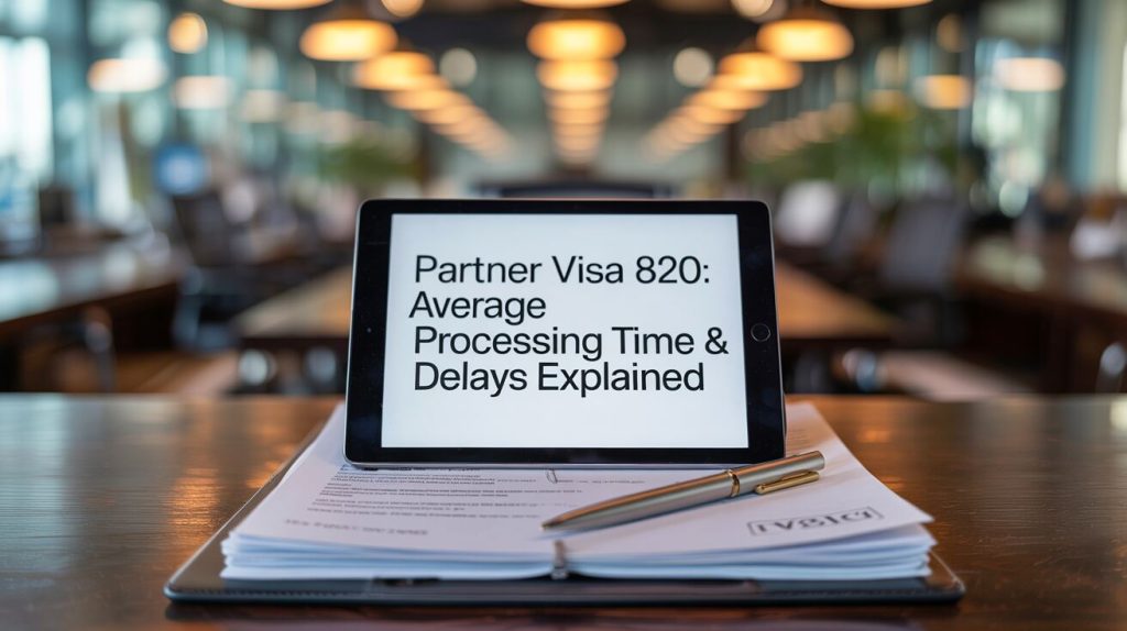 Processing Time of Partner Visa 820 - Pathway Education